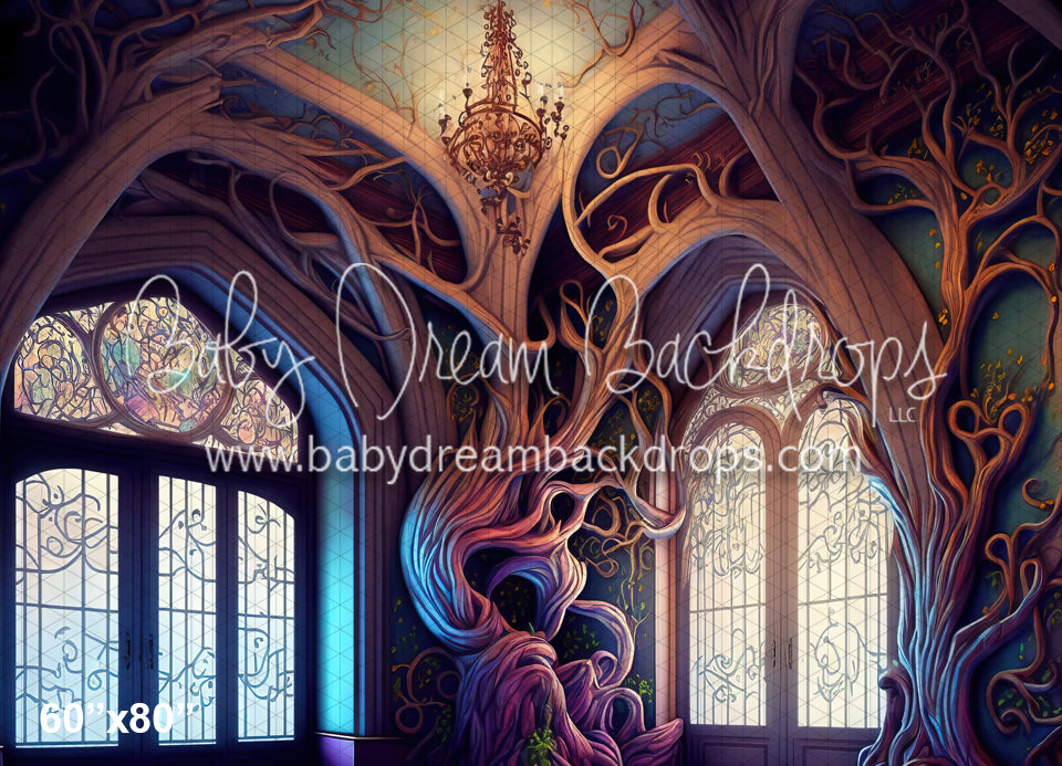 Tower Princess Windows (MD) – Baby Dream Backdrops
